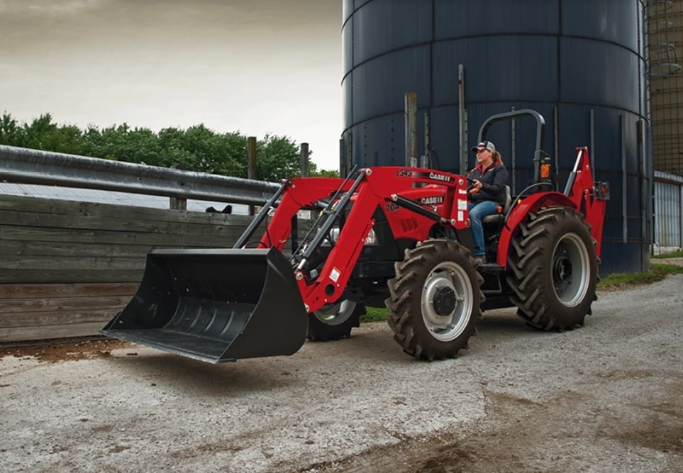 Case IH Farmall 70A 2WD Tractor Specs & Dimensions (2023 - 2025 ...