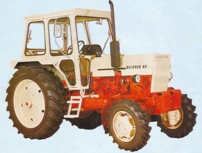 Belarus MTZ-505 2WD Tractor Specs & Dimensions (1977 - 1983) | LECTURA Specs
