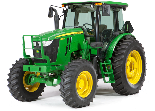 John Deere 6115 D 4WD Tractor Specs & Dimensions (2012 - 2016 ...