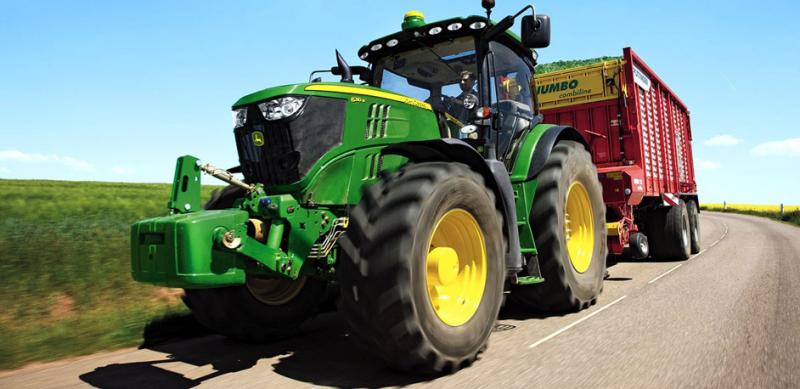 John Deere 6125 R 4WD Tractor Specs & Dimensions (2012 - 2015 ...