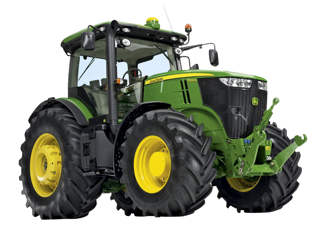 John Deere 7200 R 4WD Tractor Specs & Dimensions (2011 - 2014 ...