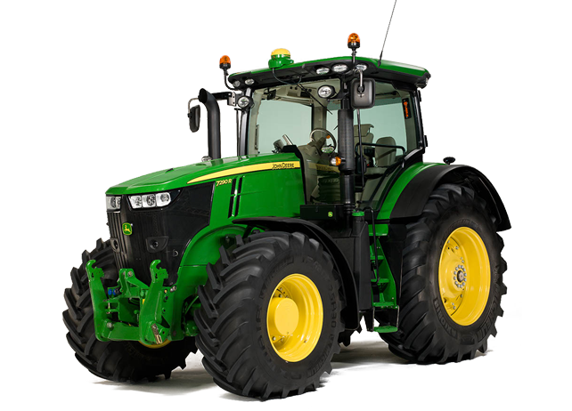John Deere 7290 R 4WD Tractor Specs & Dimensions (2013 - 2015 ...