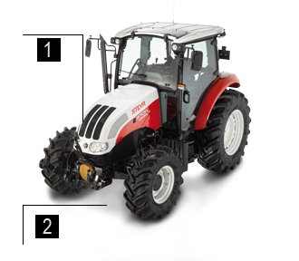 Steyr 9080 M Profi 4WD Tractor Specs (2004 - 2007) | LECTURA Specs