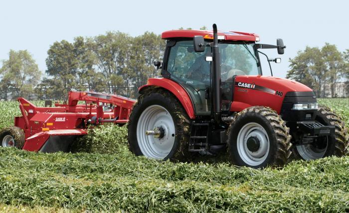 Case IH Maxxum 110 EP Basis 4WD Tractor Specs & Dimensions (2013 - 2016 ...