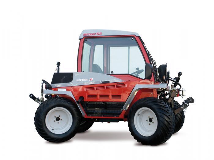 Reform Werke Metrac G 3 4WD Tractor Specs & Dimensions (2006 - 2009 ...