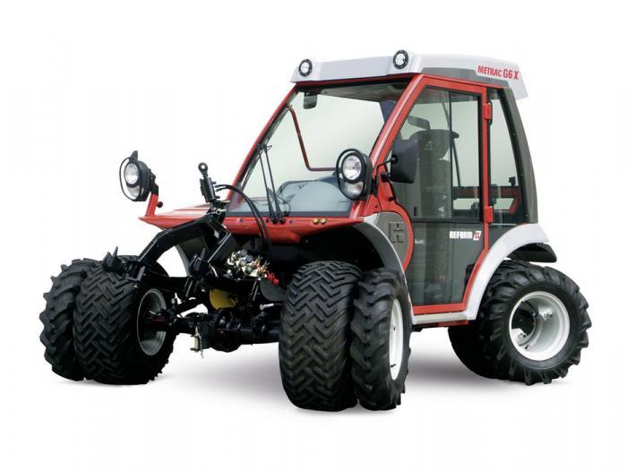 Reform Werke Metrac G 6 X 4WD Tractor Specs & Dimensions (2008 - 2015 ...