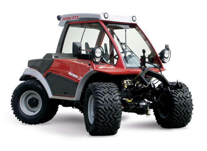 Reform Werke Metrac G 7 X 4WD Tractor Specs & Dimensions (2008 - 2015 ...