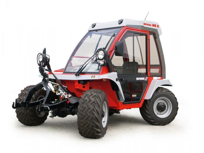 Reform Werke Metrac H 5 X 4WD Tractor Specs & Dimensions (2010 - 2015 ...