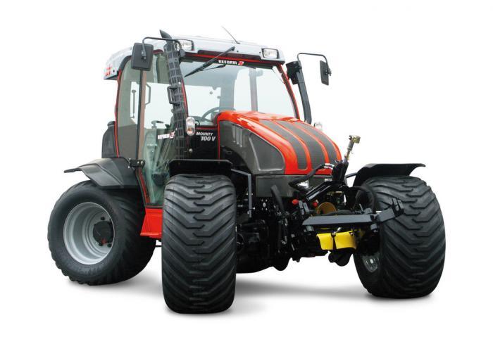 Reform Werke Mounty 100 V 4WD Tractor Specs & Dimensions (2010 - 2015 ...