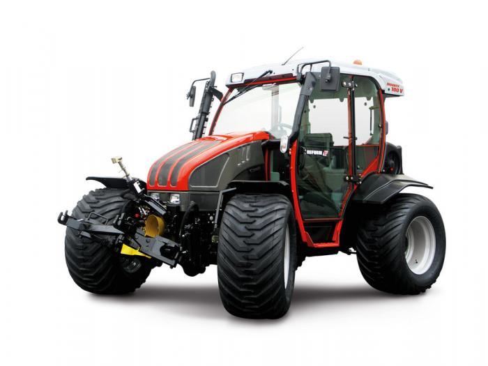 Reform Werke Mounty 100 V 4WD Tractor Specs & Dimensions (2010 - 2015 ...