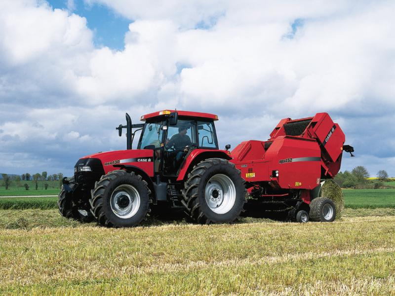 Case IH MXM 130 Basis 4WD Tractor Specs & Dimensions (2002 - 2007 ...