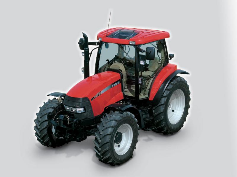Case IH MXU 125 MC Profi GL 4WD Tractor Specs & Dimensions (2006 - 2007 ...