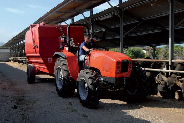 SAME Tiger 75 4WD Tractor Specs & Dimensions (2009 - 2018) | LECTURA Specs