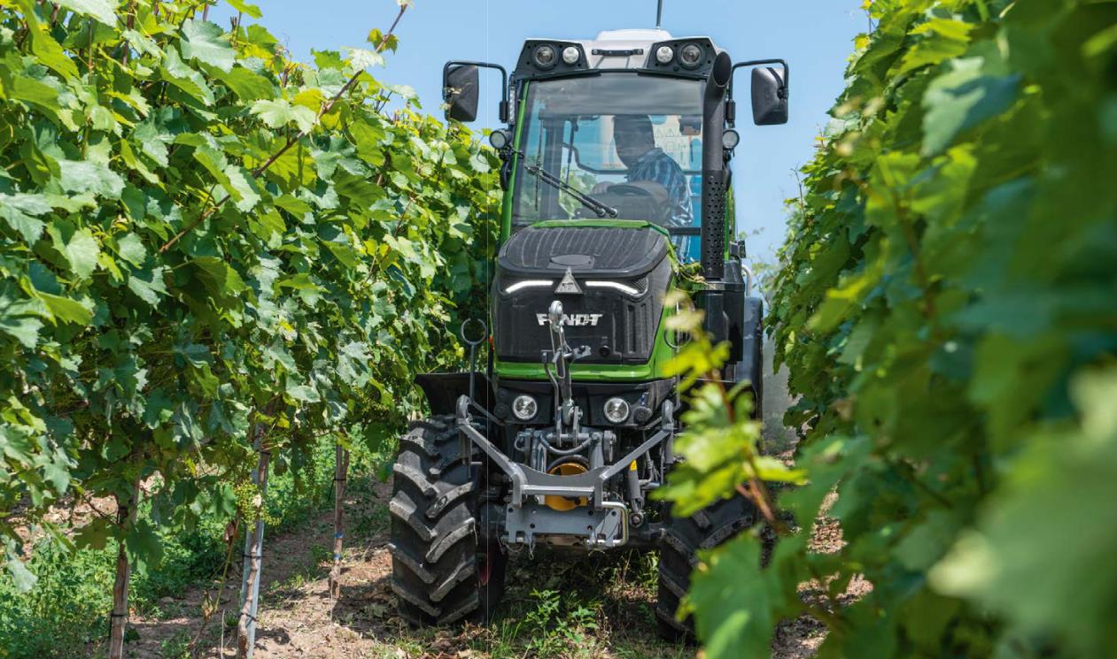 Fendt 209 V Vario Power 4WD Tractor Specs & Dimensions (2021 - 2025 ...