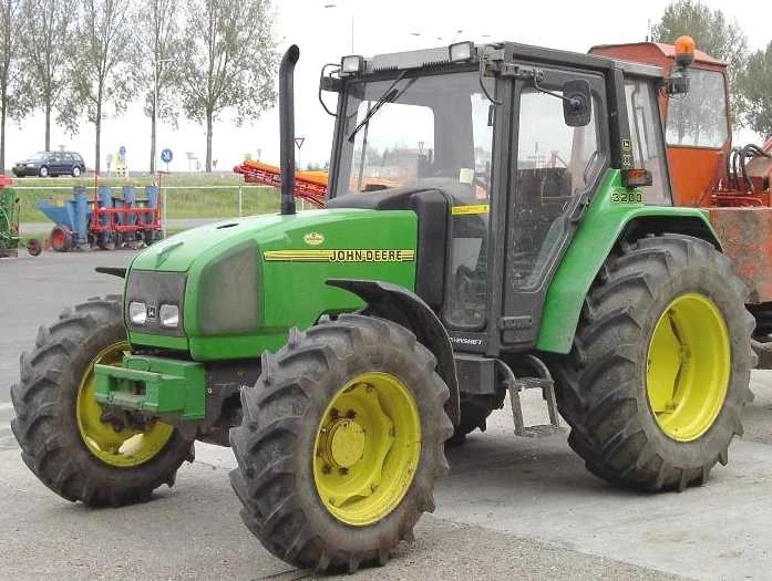 John Deere 3200 Komf. X 4WD Tractor Specs & Dimensions (1999 - 2001 ...