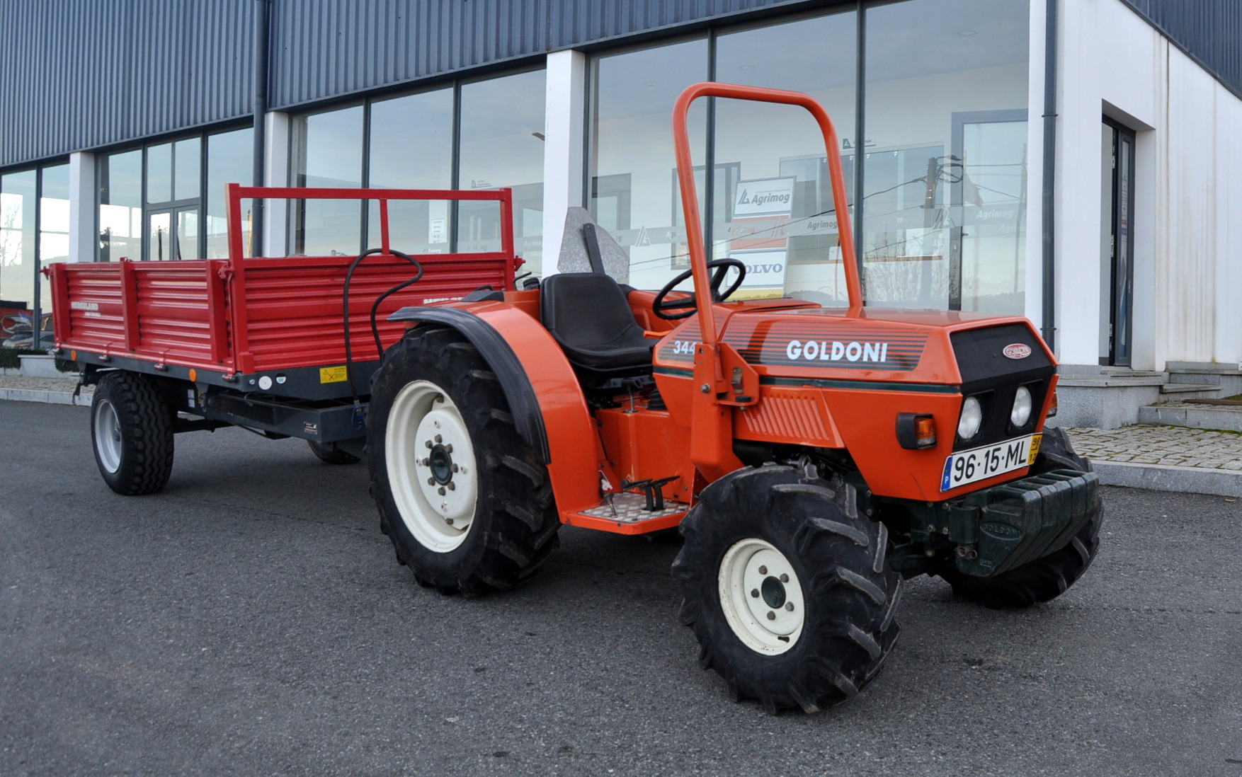 Goldoni 3445 4WD Tractor Specs & Dimensions (1996 - 2001) | LECTURA Specs