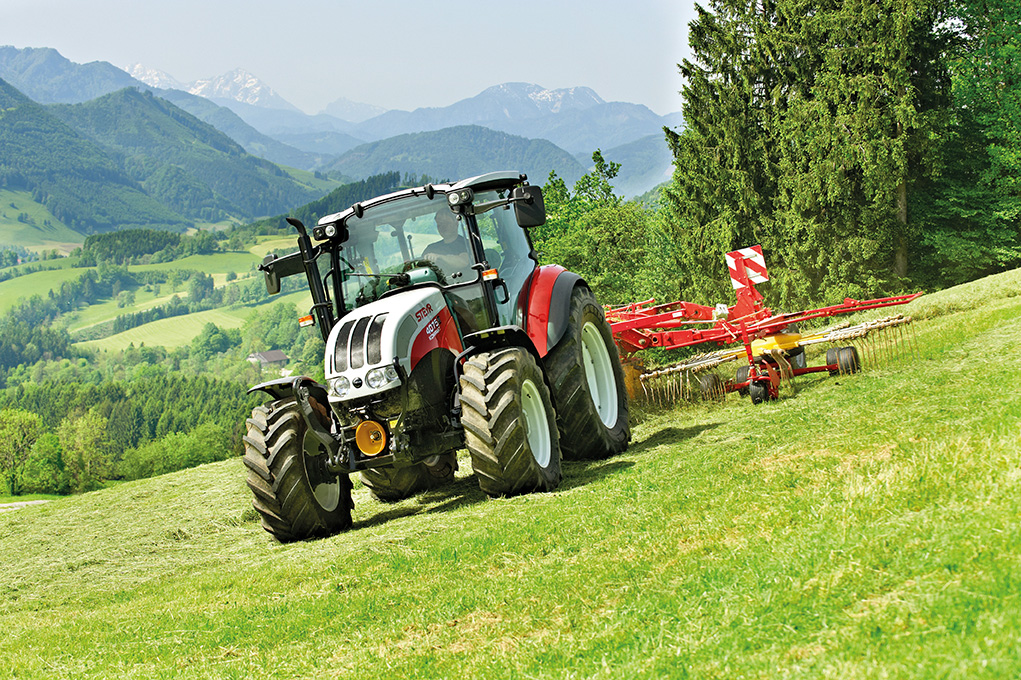 Steyr 4075 Kompakt 4WD Tractor Specs & Dimensions (2017 - 2020 ...