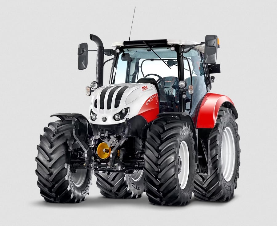 Steyr 4115 Profi CVT 4WD Tractor Specs & Dimensions (2020 - 2025 ...