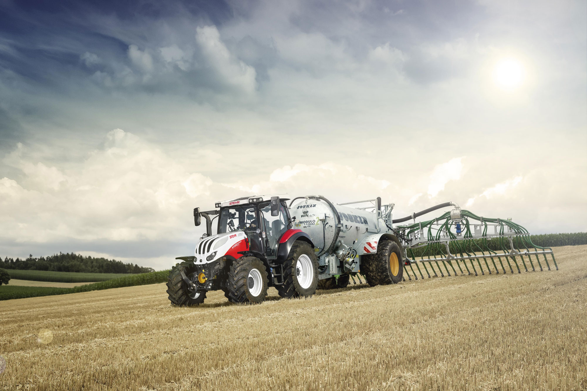 Steyr 4130 Expert CVT 4WD Tractor Specs & Dimensions (2020 - 2025 ...