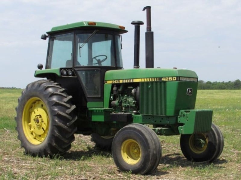 John Deere 4250 4WD Tractor Specs & Dimensions (1983 - 1988) | LECTURA ...