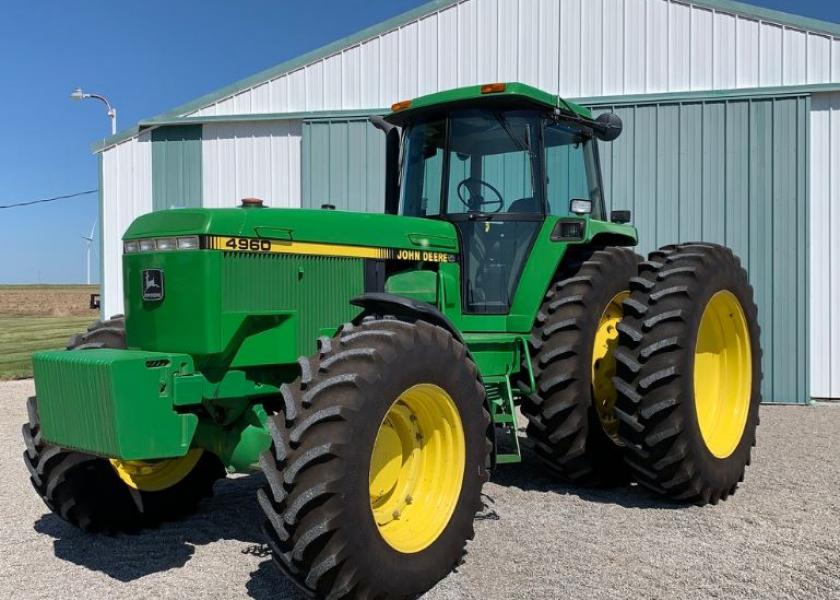 John Deere 4960 4WD Tractor Specs & Dimensions (1992 - 1994) | LECTURA ...