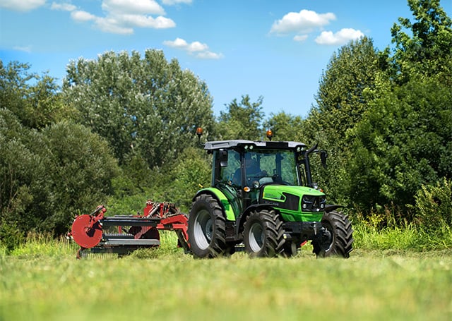 DEUTZ-FAHR 5080 D Keyline 4WD Tractor Specs & Dimensions (2021 - 2025 ...