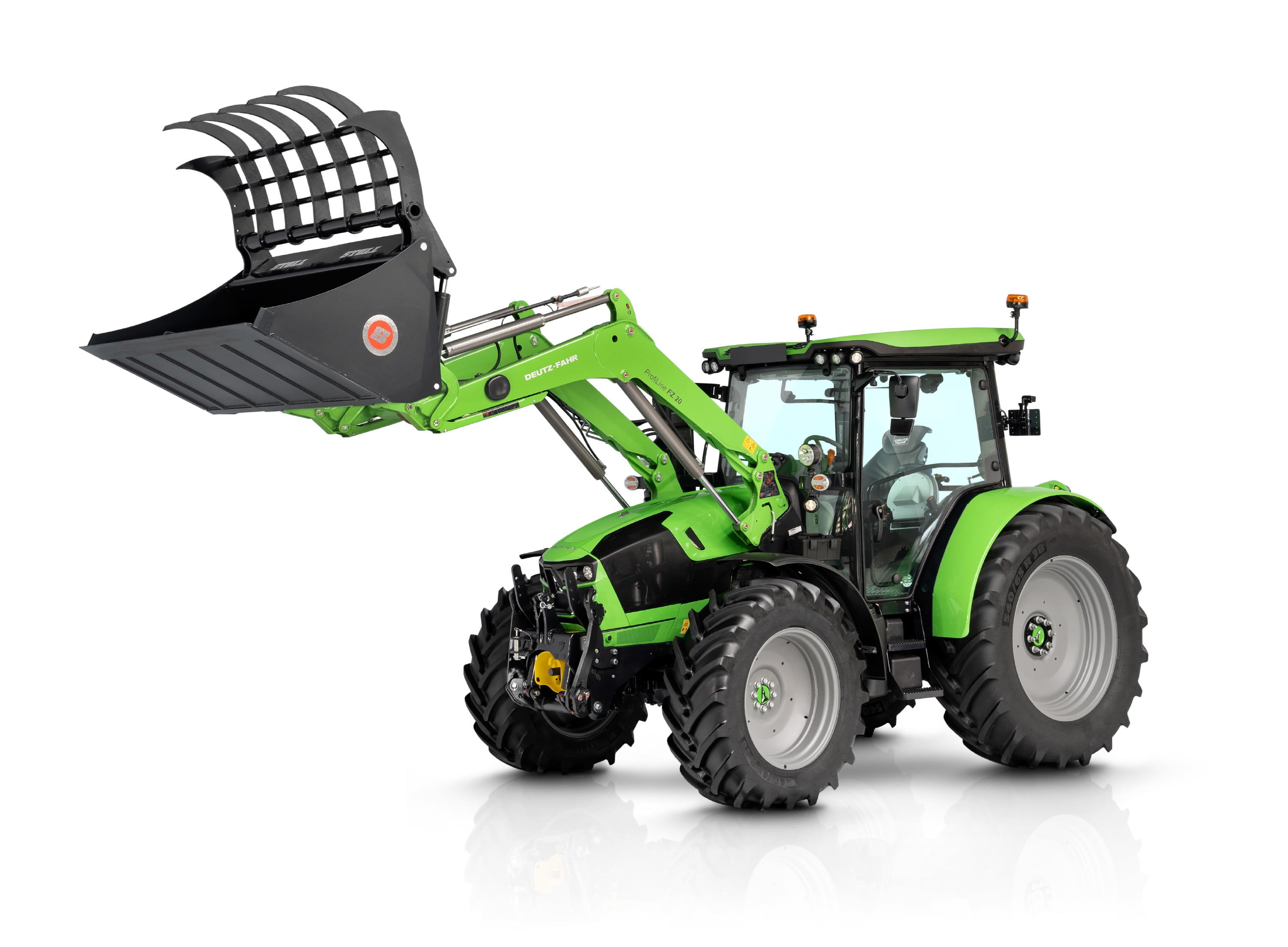 DEUTZ-FAHR 5095 LS 4WD Tractor Specs & Dimensions (2021 - 2025 ...