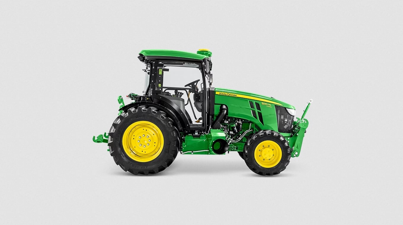 John Deere 5105ML 4WD Tractor Specs & Dimensions (2022 - 2025) | LECTURA Specs