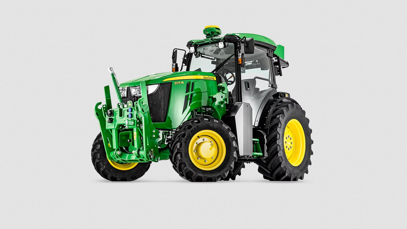 John Deere 5105ML 4WD Tractor Specs & Dimensions (2022 - 2025) | LECTURA Specs