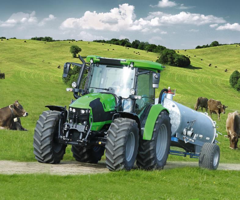DEUTZ-FAHR 5110 G GS 4WD Tractor Specs & Dimensions (2019 - 2025 ...