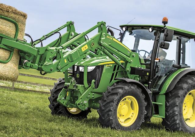 John Deere 5115 M 4WD Tractor Specs & Dimensions (2014 - 2016) | LECTURA Specs