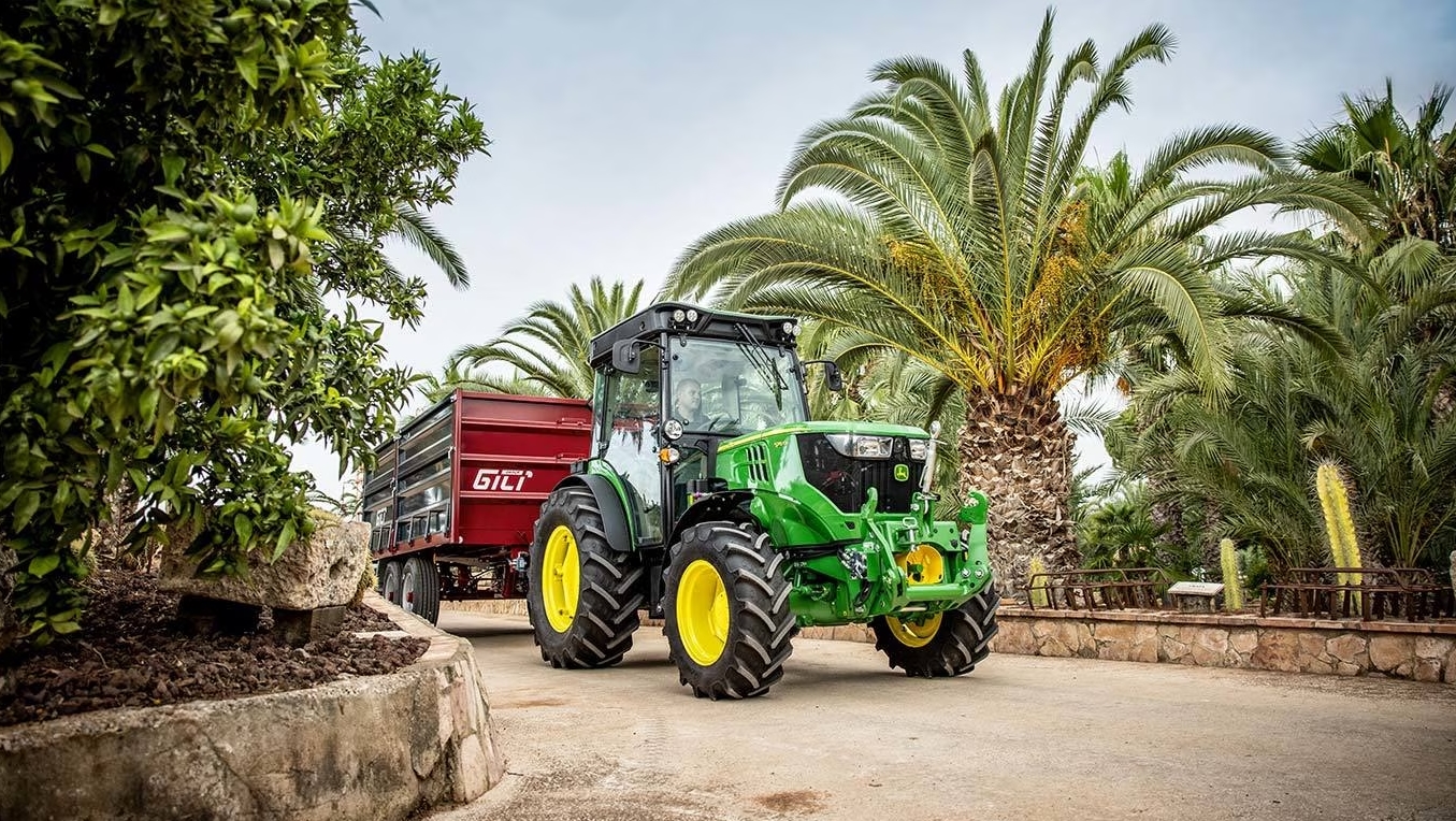 John Deere 5115GF 4WD Tractor Specs & Dimensions (2022 - 2025) | LECTURA Specs