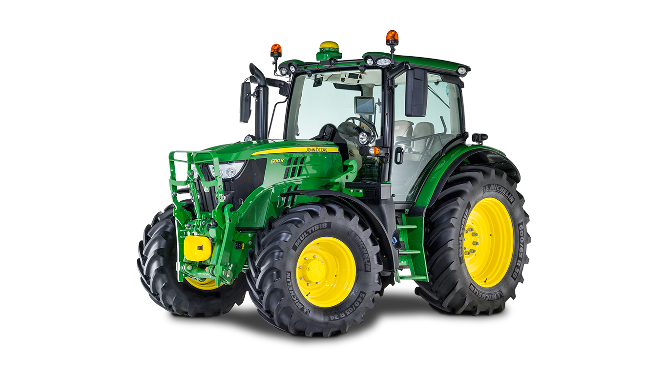John Deere 6110R 4WD Tractor Specs & Dimensions (2015 - 2020) | LECTURA ...