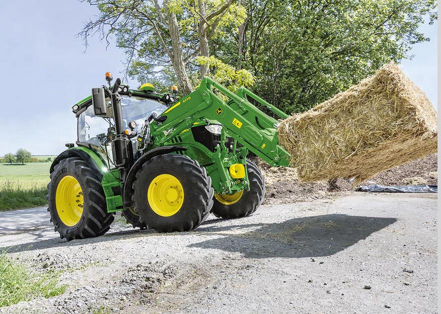 John Deere 6120R 4WD Tractor Specs & Dimensions (2020 - 2021) | LECTURA Specs