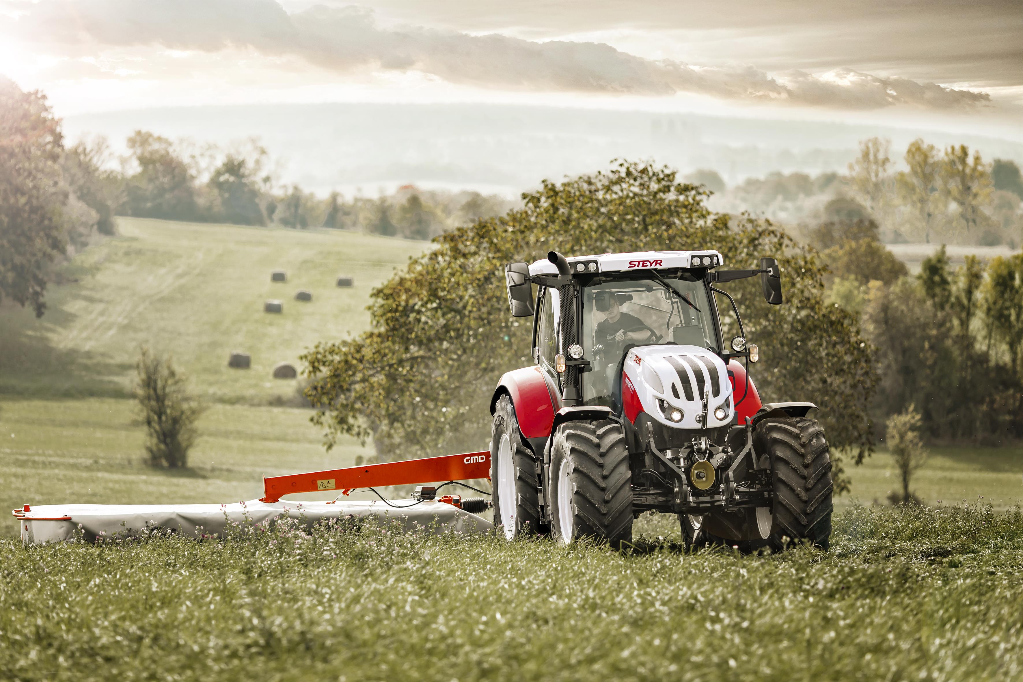 Steyr 6145 Profi CVT 4WD Tractor Specs & Dimensions (2018 - 2020 ...