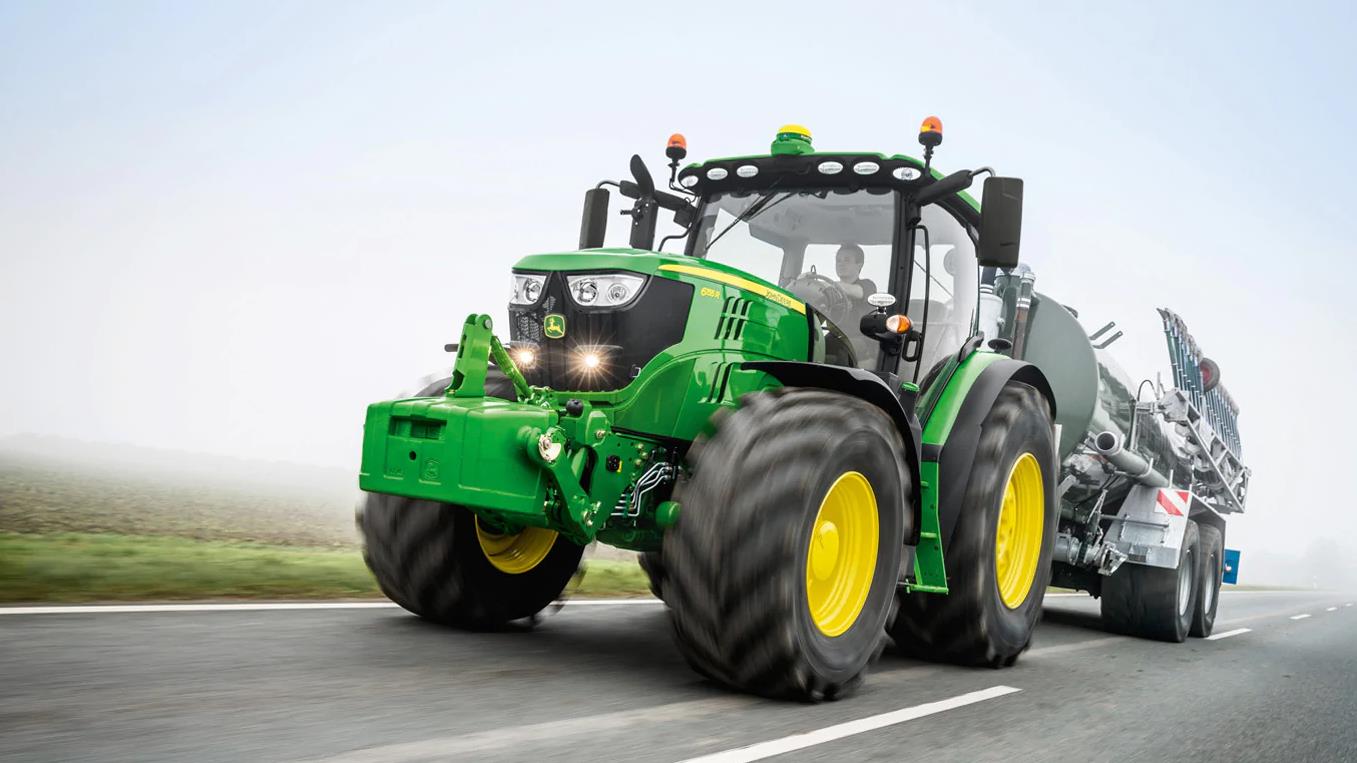 John Deere 6145R 4WD Tractor Specs & Dimensions (2020 - 2021) | LECTURA ...