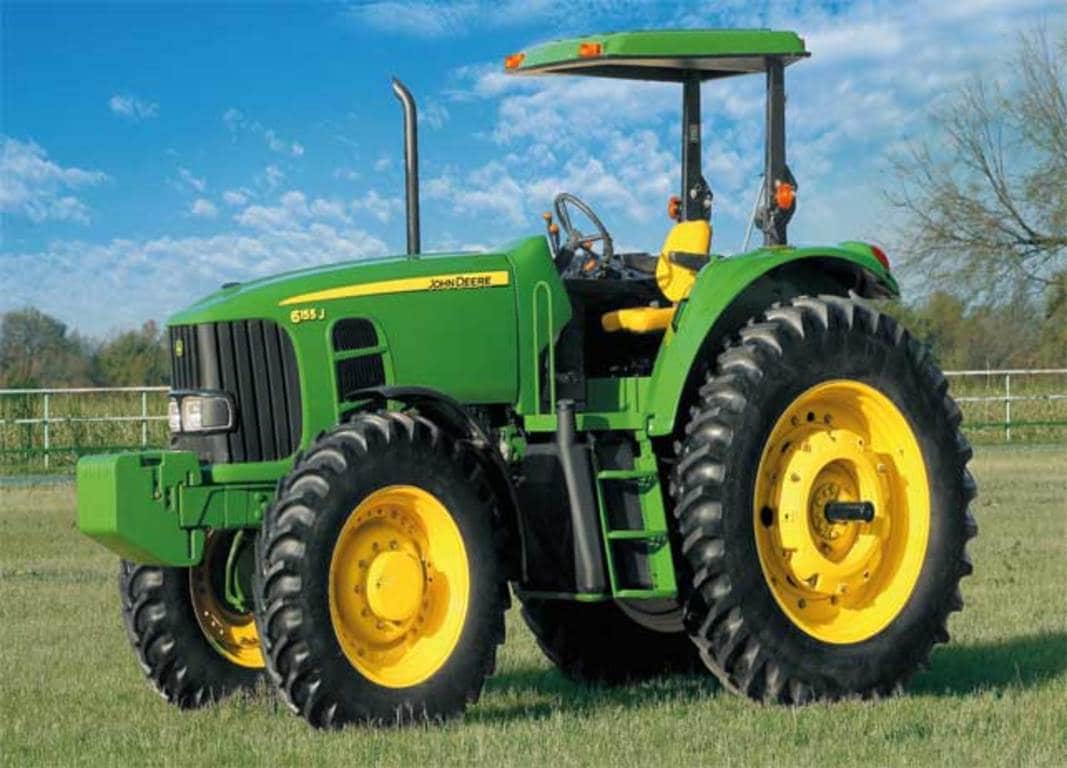 John Deere 6155J 4WD Tractor Specs & Dimensions (2022 - 2025) | LECTURA ...
