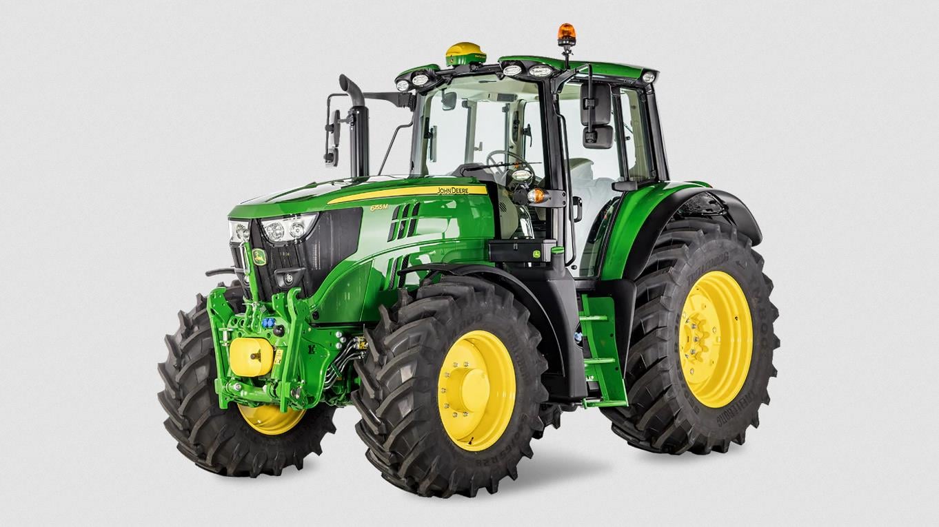 John Deere 6155M 4WD Tractor Specs & Dimensions (2020 - 2024) | LECTURA ...