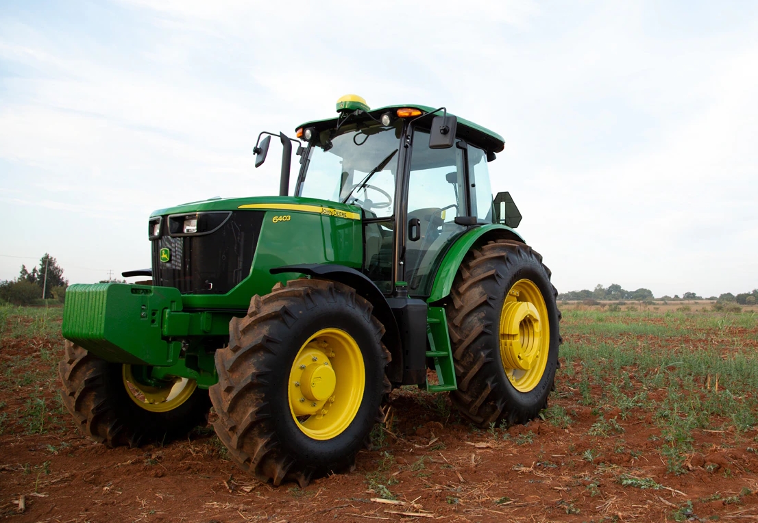 John Deere 6403 4WD Tractor Specs & Dimensions (2022 - 2025) | LECTURA ...