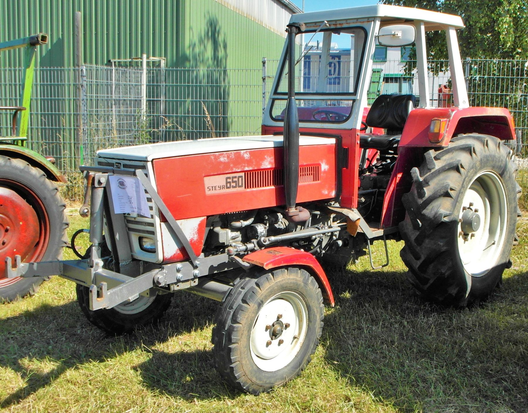 Steyr 650 4WD Tractor Specs & Dimensions (1971 - 1977) | LECTURA Specs