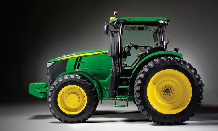 John Deere 7310R 4WD Tractor Specs & Dimensions (2017 - 2020) | LECTURA ...