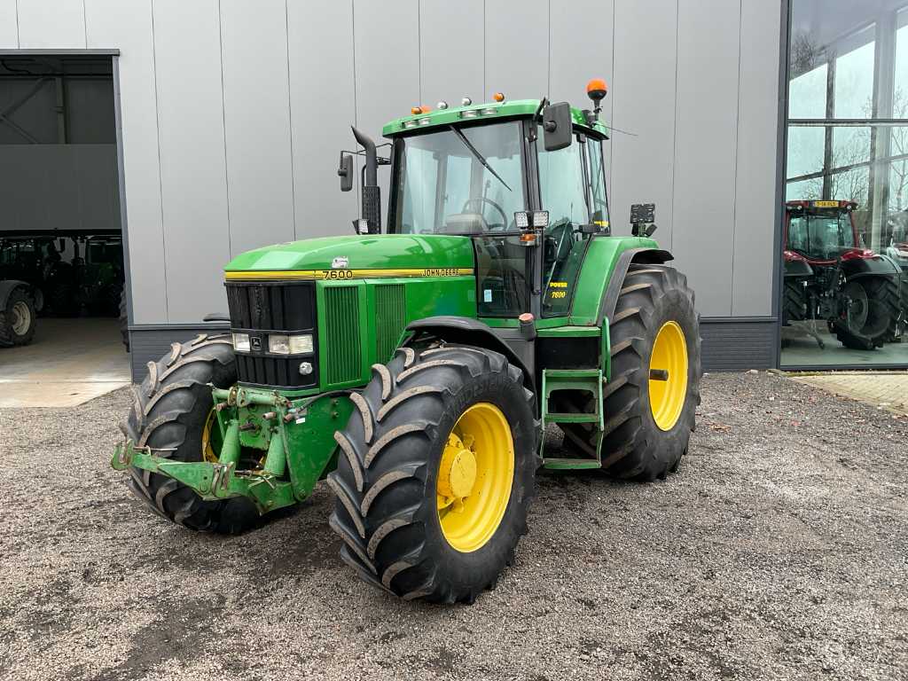 John Deere 7600 4WD Tractor Specs & Dimensions (1995 - 1996) | LECTURA ...