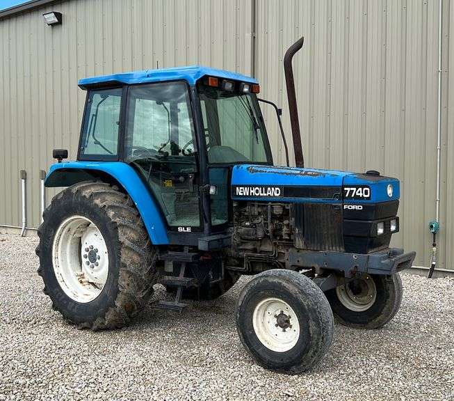 New Holland 7740 4WD Tractor Specs & Dimensions (1996 - 1997) | LECTURA ...