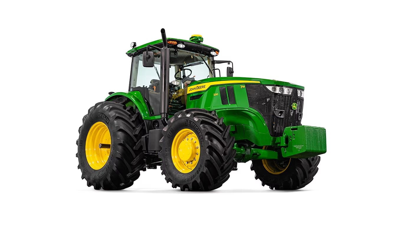 John Deere 7M 230 4WD Tractor Specs & Dimensions (2024 - 2025) | LECTURA Specs