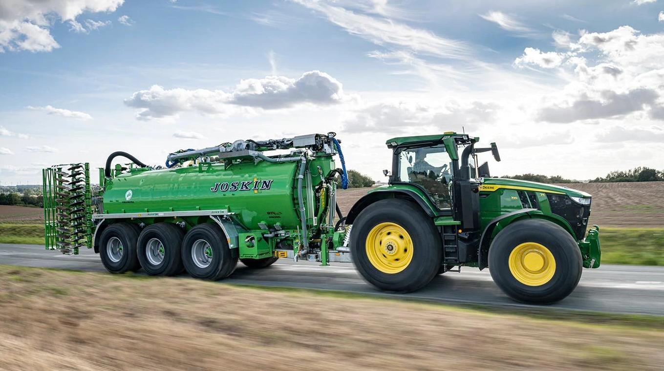 John Deere 7R 330 4WD Tractor Specs & Dimensions (2020 - 2025 ...