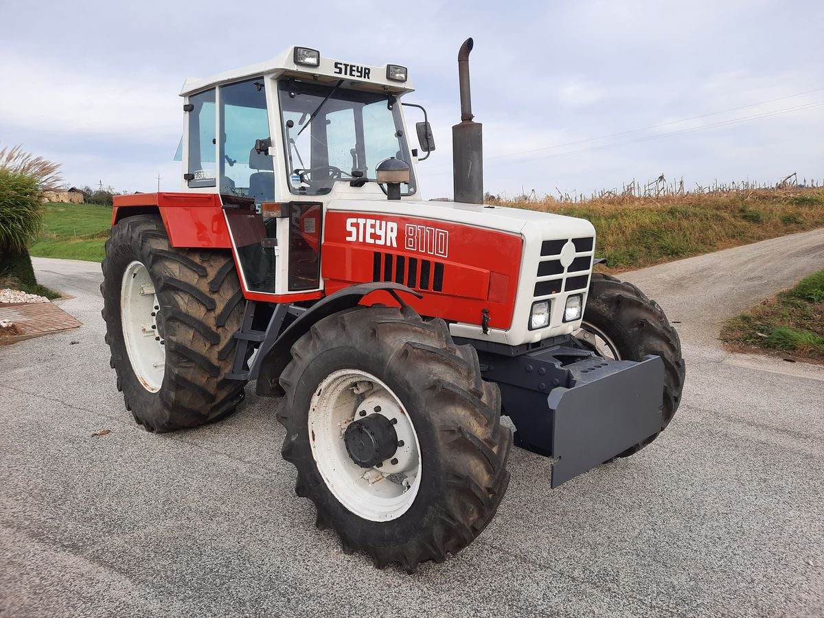 Steyr 8110 A 4WD Tractor Specs & Dimensions (1992 - 1995) | LECTURA Specs