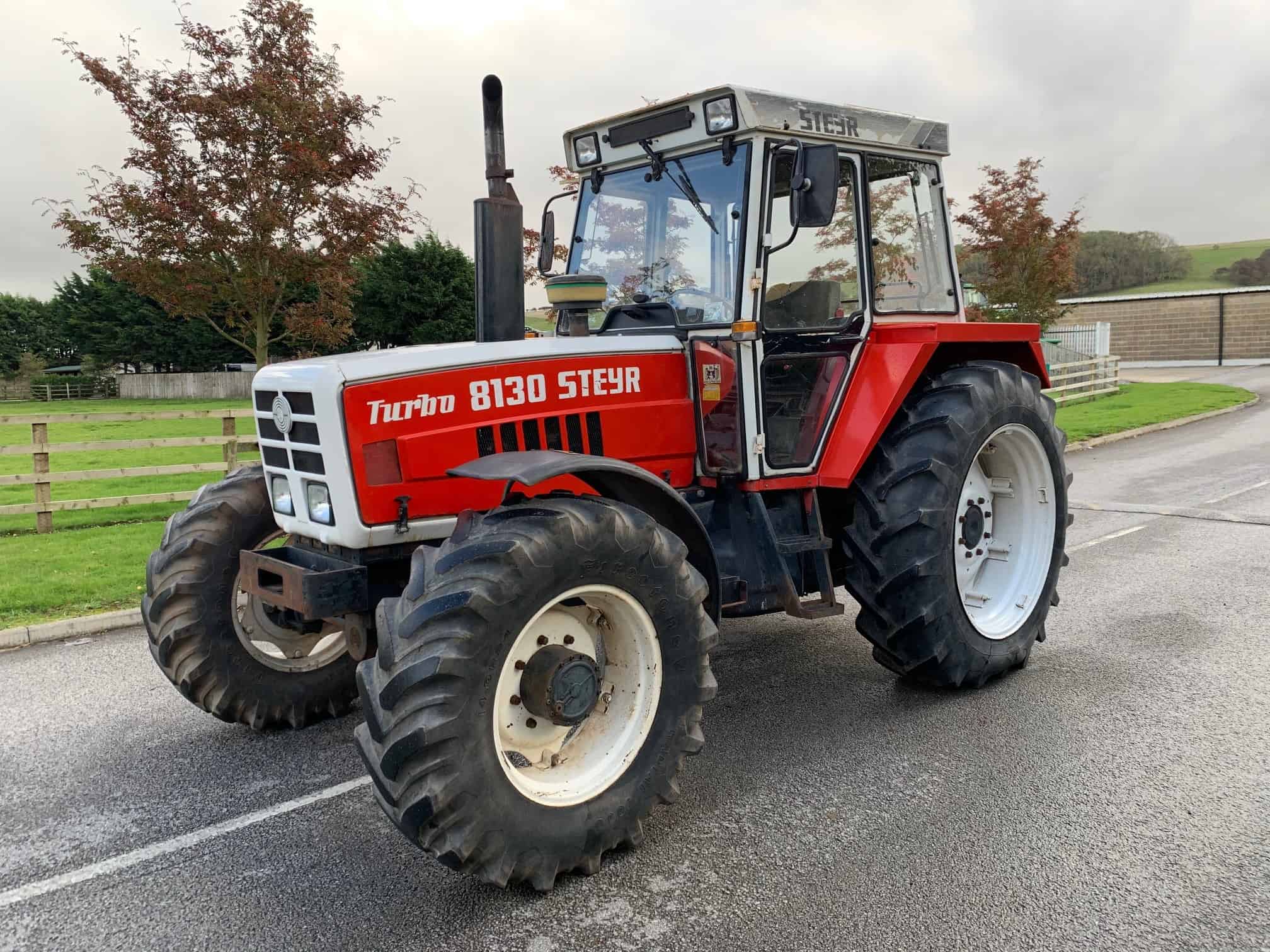 Steyr 8130 AK 4WD Tractor Specs & Dimensions (1990 - 1995) | LECTURA Specs