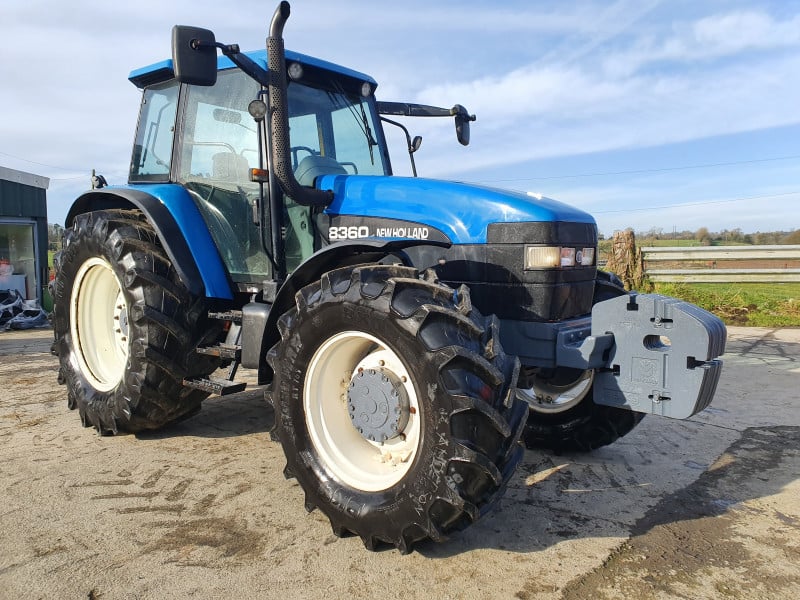 New Holland 8360 DT 4WD Tractor Specs & Dimensions (1998 - 2000 ...