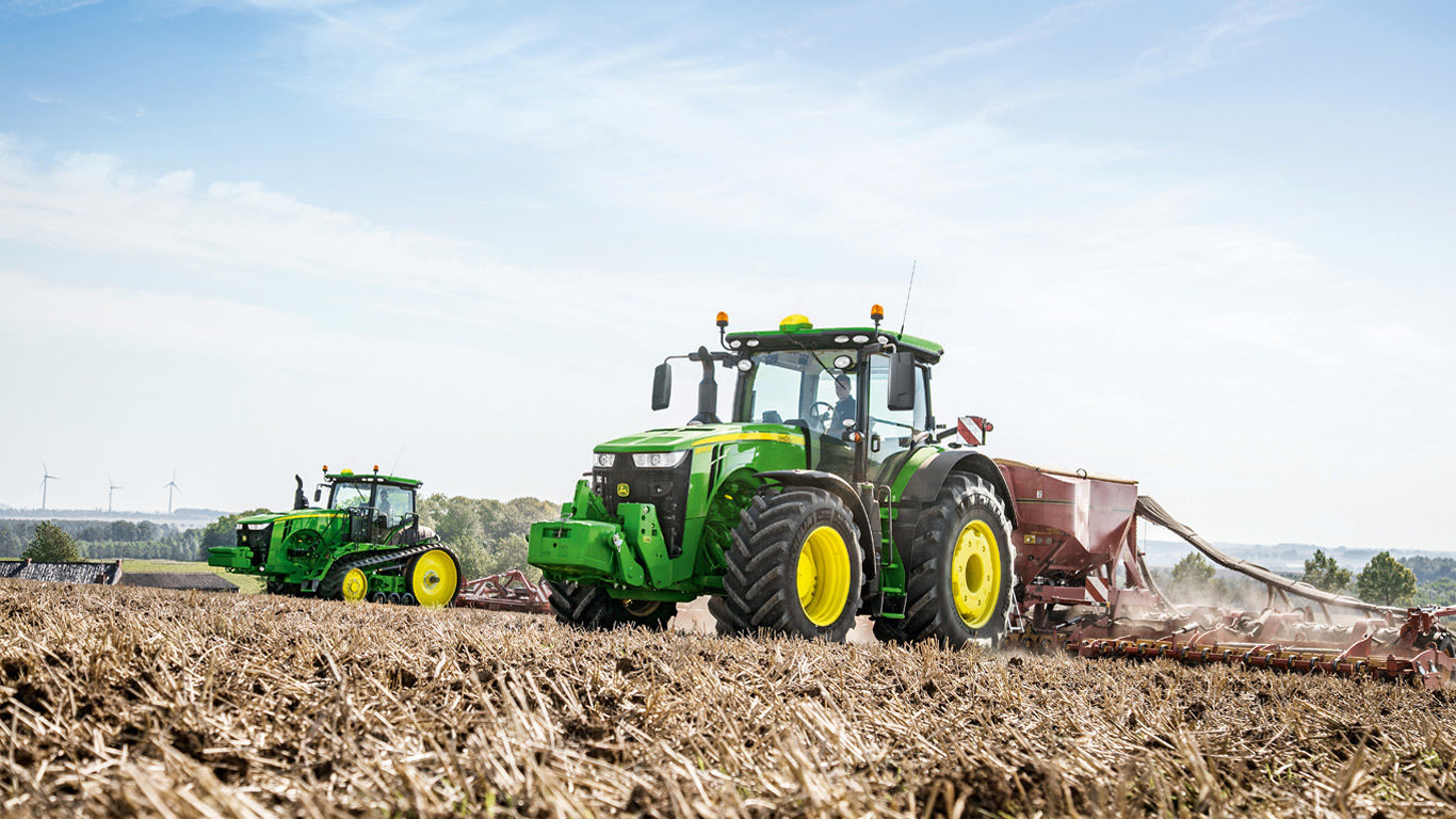 John Deere 8400R 4WD Tractor Specs & Dimensions (2017 - 2020) | LECTURA ...