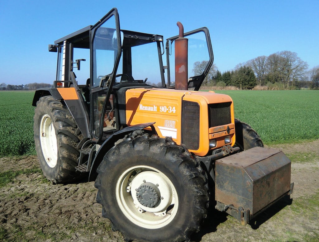 Renault 90-34 MX A 4WD Tractor Specs (1990 - 1994) | LECTURA Specs